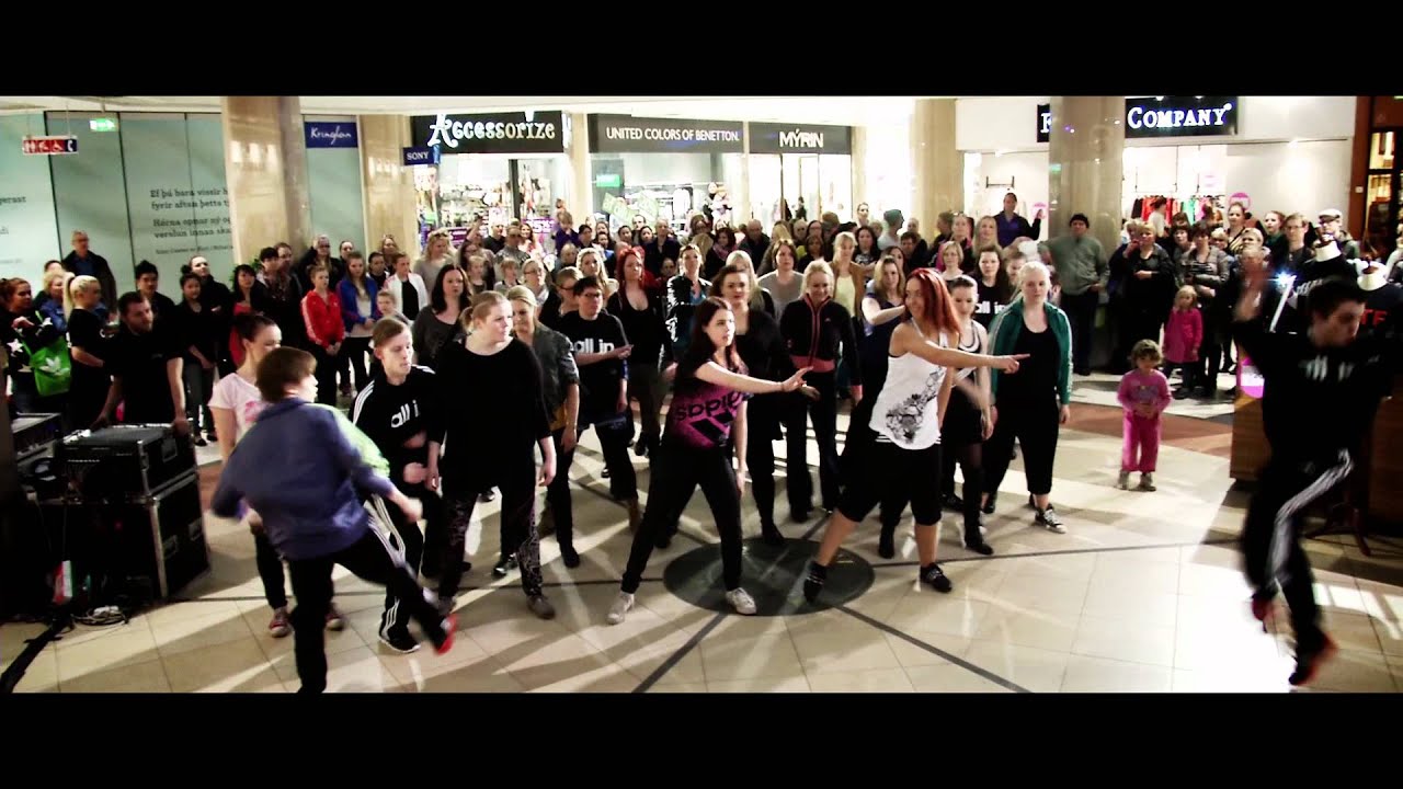 adidas in Iceland is all in (Flash Mob) - YouTube