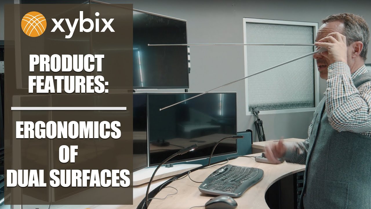 Xybix Product Feature Spotlight: The Ergonomics of Dual Surfaces - YouTube