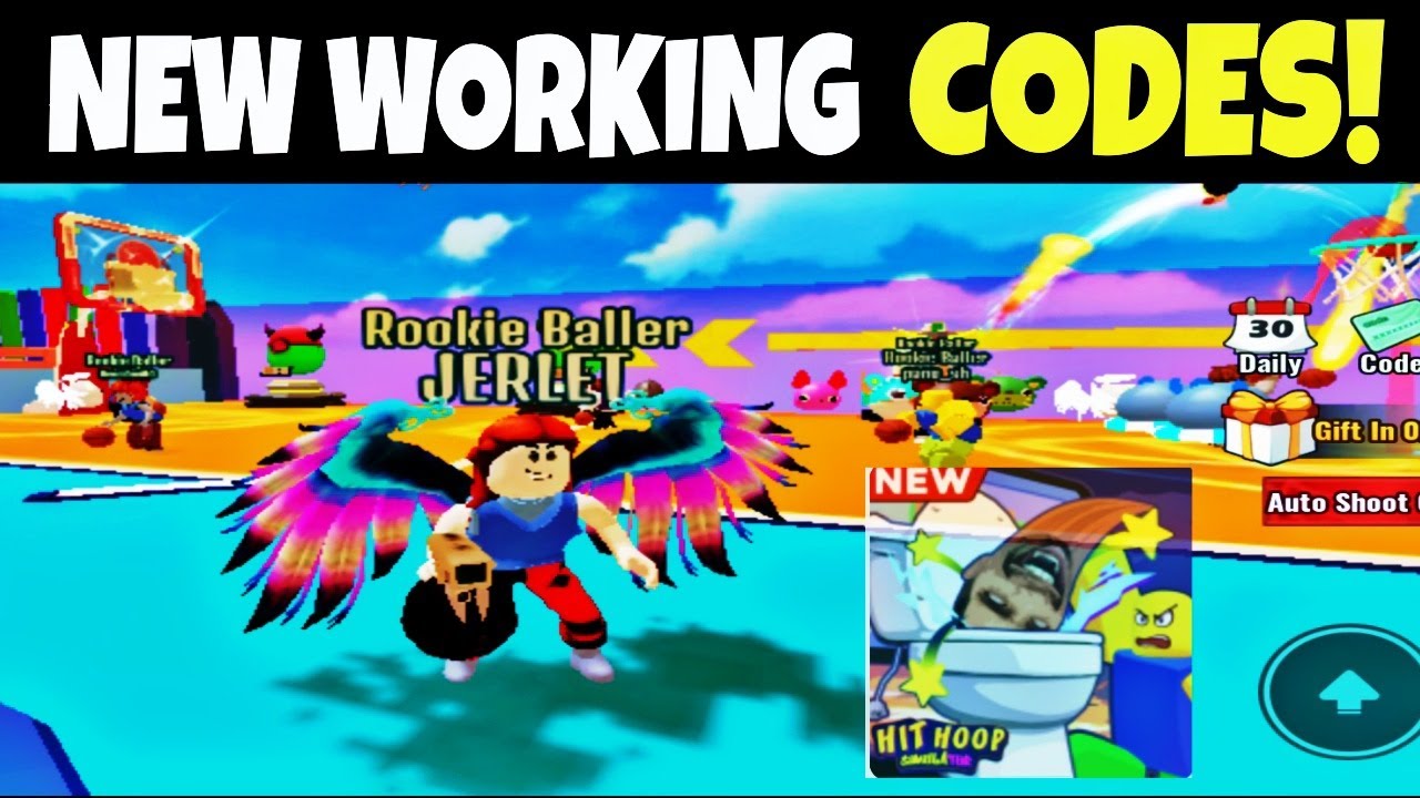 NEW CODE FOR HIT HOOP SIMULATOR / ROBLOX HOOP SIMULATOR - YouTube