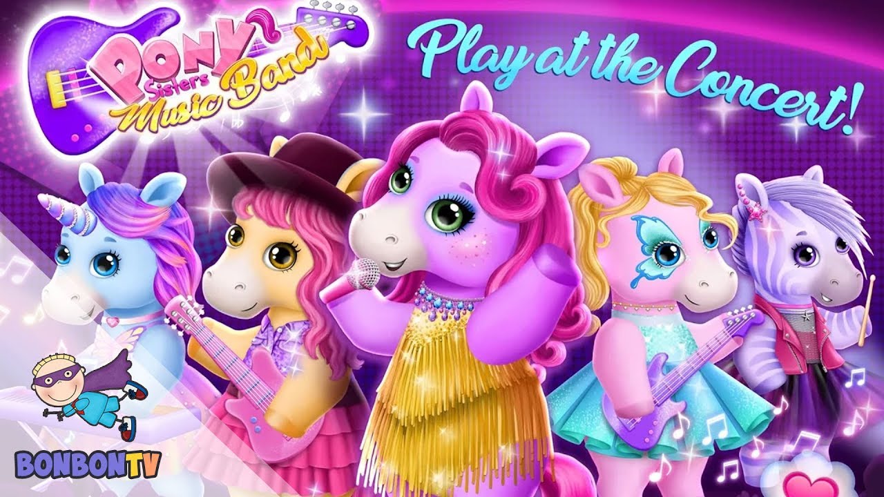 ♔Fun Animal Care -Pony Sisters, My Little Pony Pop Music Band - Play ...