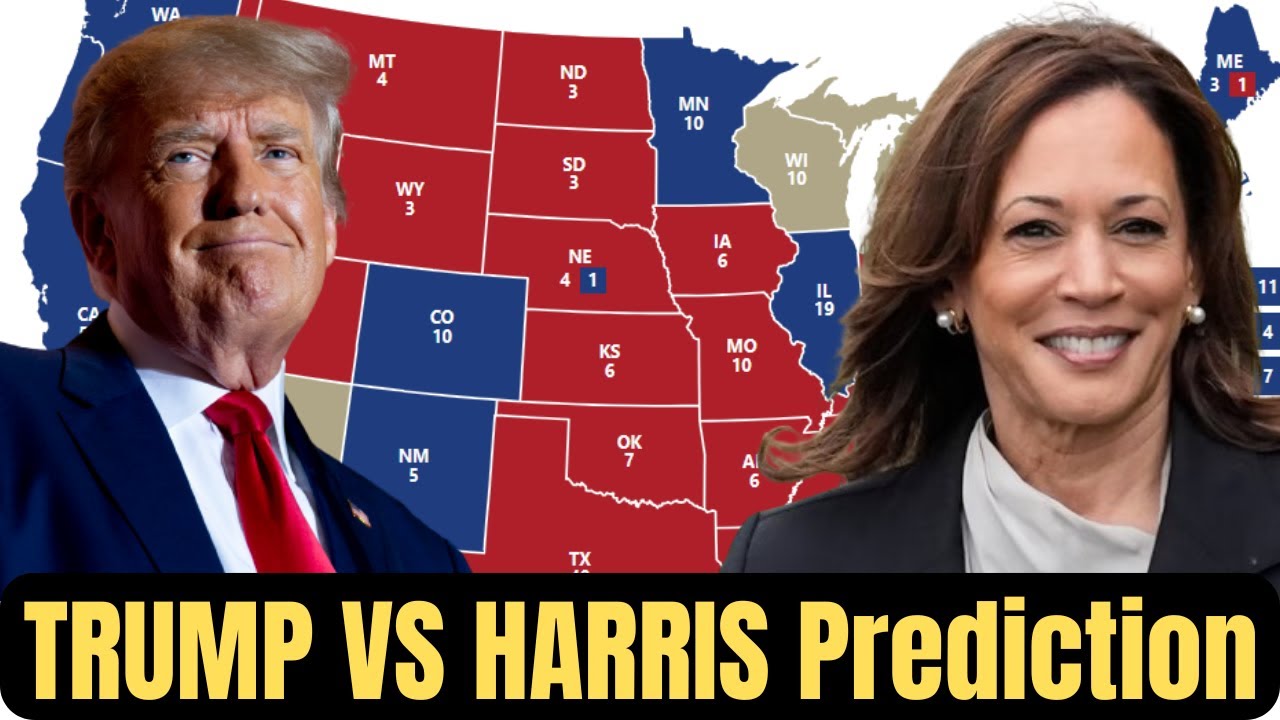 Donald Trump vs Kamala Harris 2024 Presidential Election Prediction ...