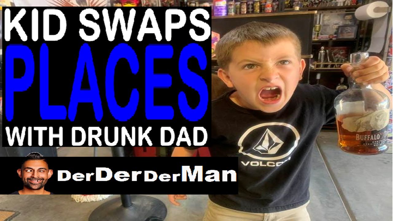 Der Der Der Man - Kid Swaps Places With Drunk Dad ( Dhar Mann Parody ...