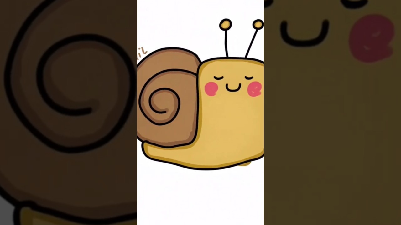 dancing Snail #drawing #art #digitalart - YouTube