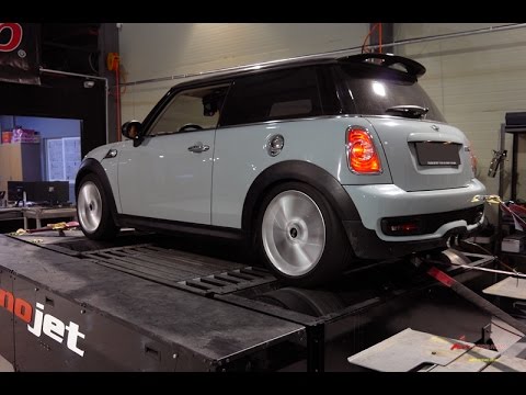BMW MINI Cooper S Dyno Test 207hp - YouTube