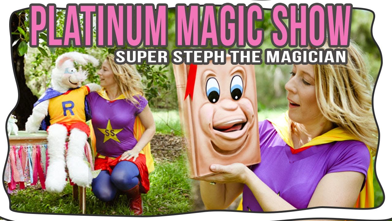BEST Kids Birthday Party At Home - SuperSteph Platinum Magic Party ...