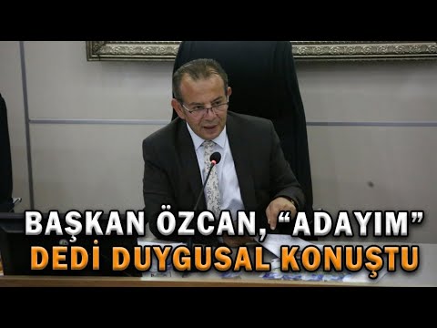 BAŞKAN ÖZCAN, “ADAYIM” DEDİ DUYGUSAL KONUŞTU (04.08.2023)