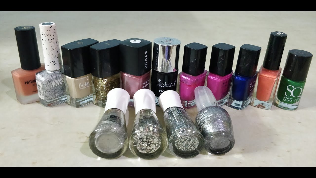 My Nail Paint Collection (After Being Decluttered Twice) - YouTube