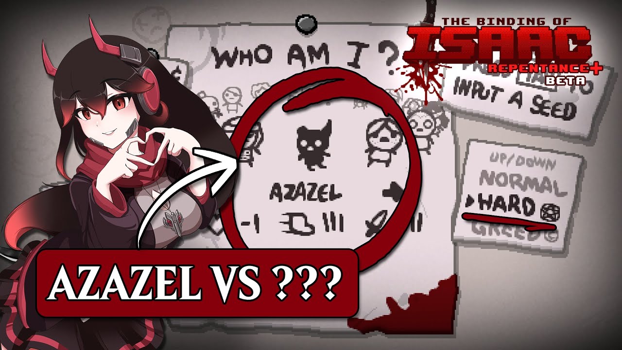 Azazel VS ??? in The Binding Of Isaac - YouTube