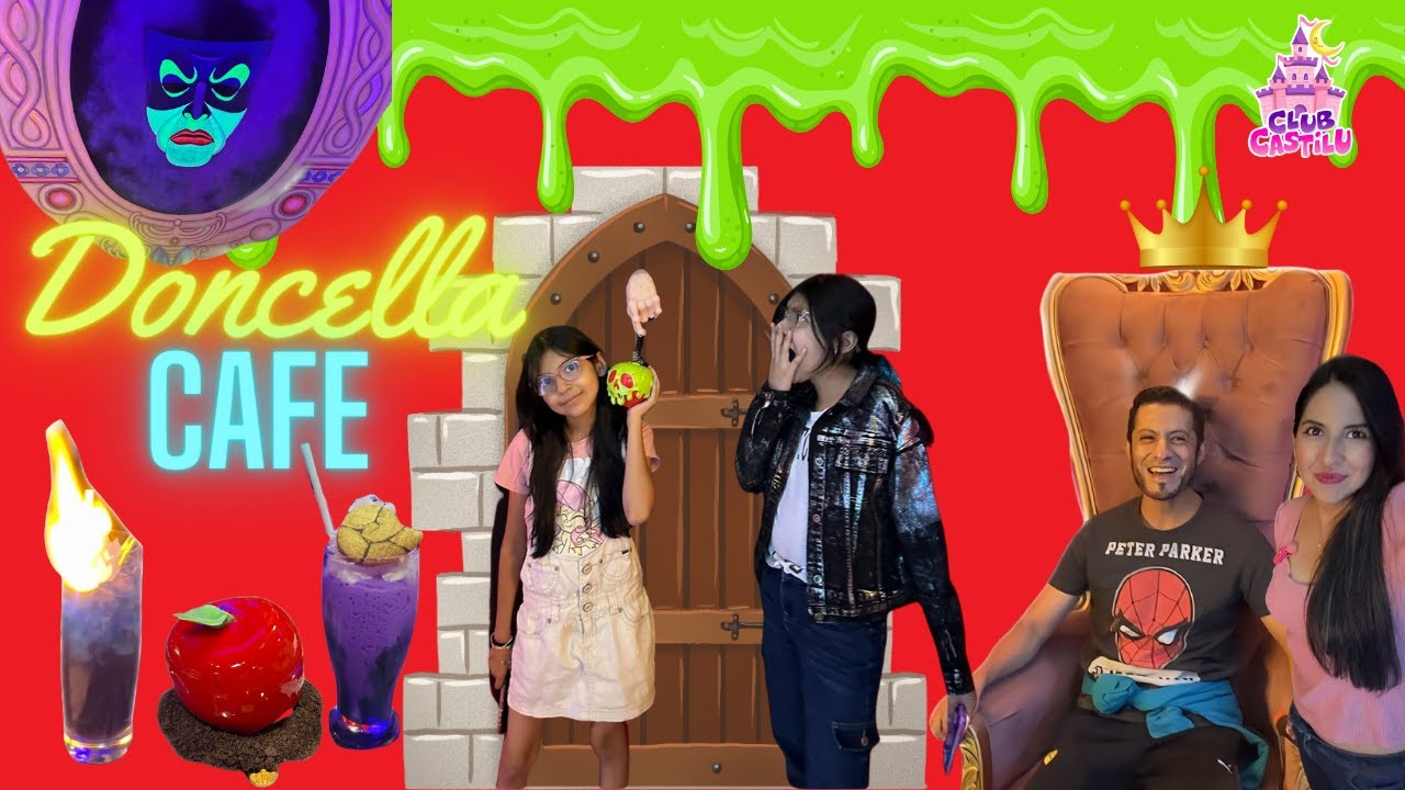 Doncella Cafe el Restaurante Temático Disney / Club Castilu - YouTube