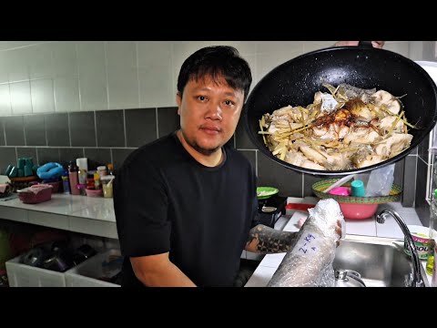 IKAN SULTAN MASAK KUKUS HALIA&SERAI // CHEF BORNEO STYLE // 