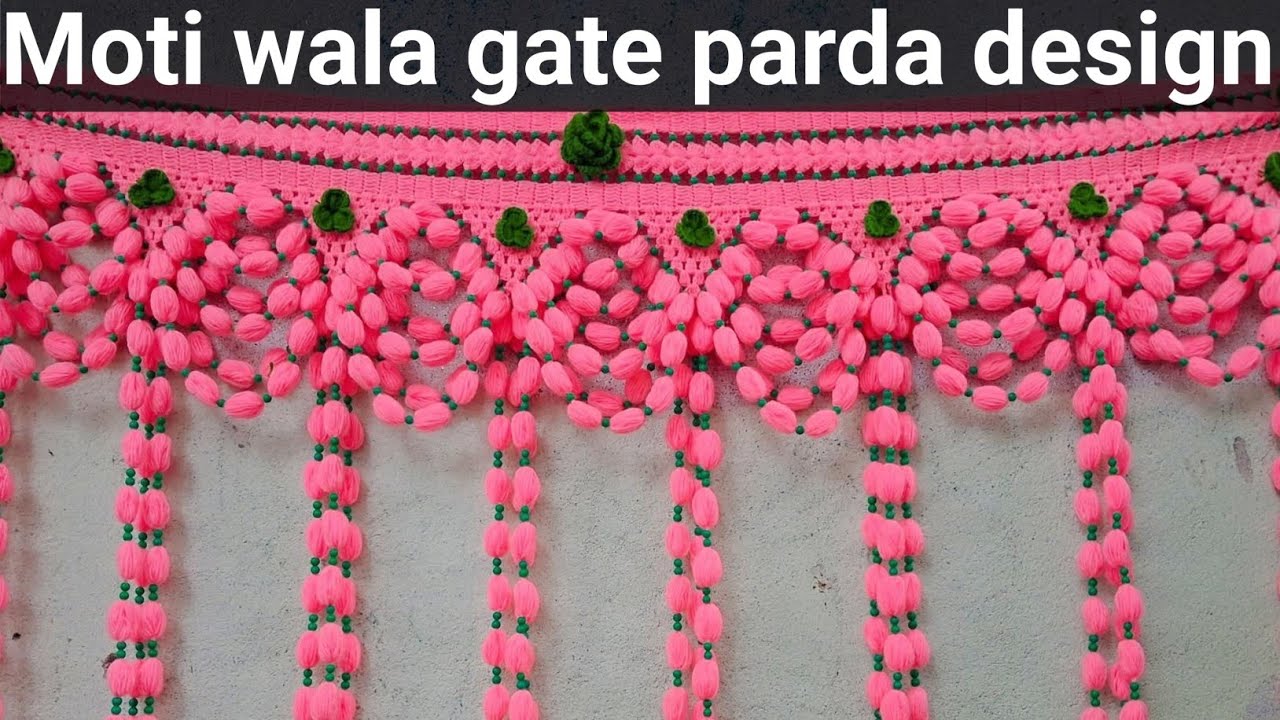 Moti wala gate parda design | New gate parda design - YouTube