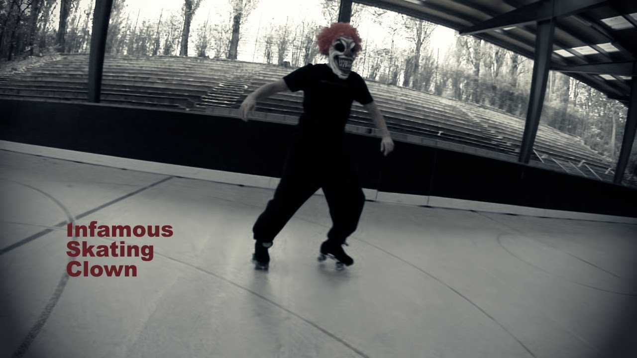 Infamous Skating Clown (roller skating) - YouTube