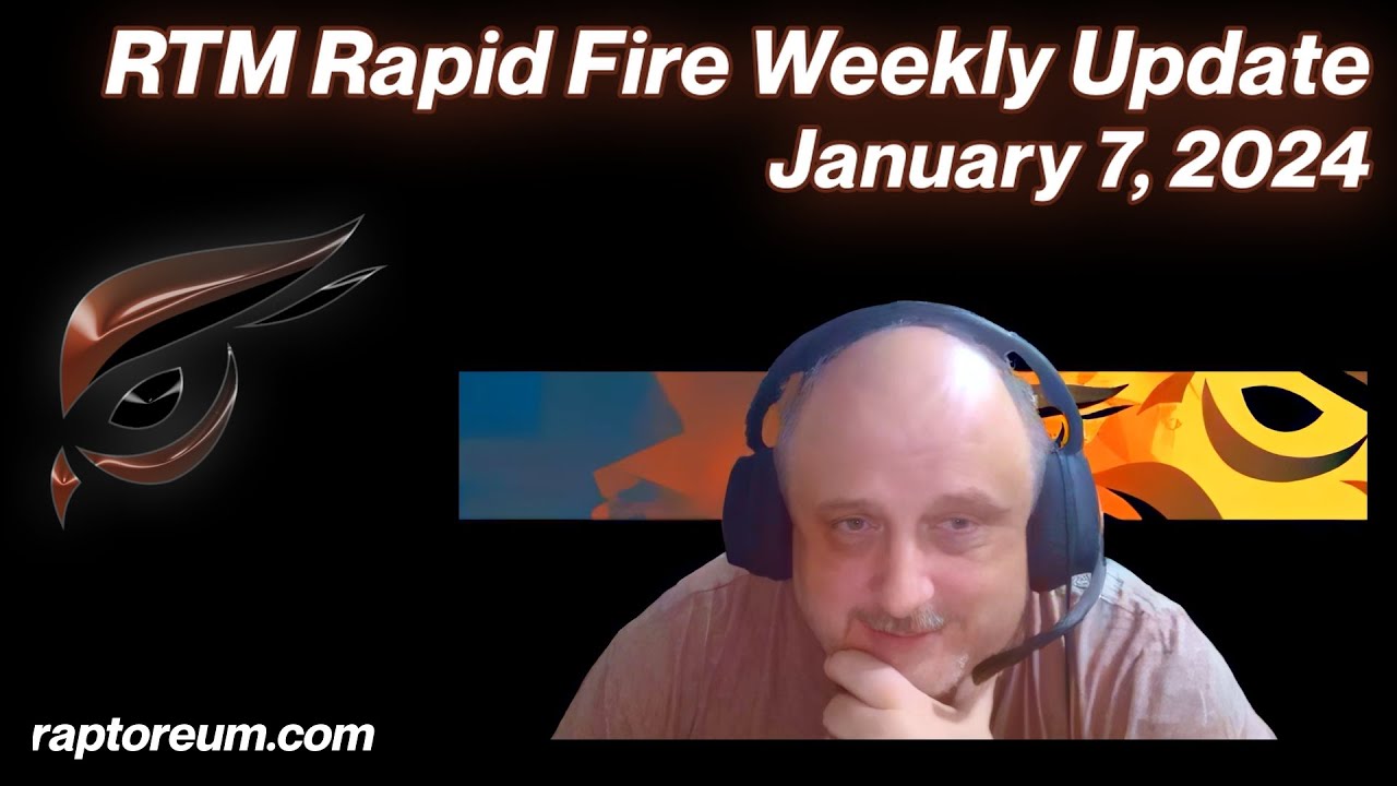 RTM Rapid Fire Update for January 7, 2024 with David Owen Morris - YouTube