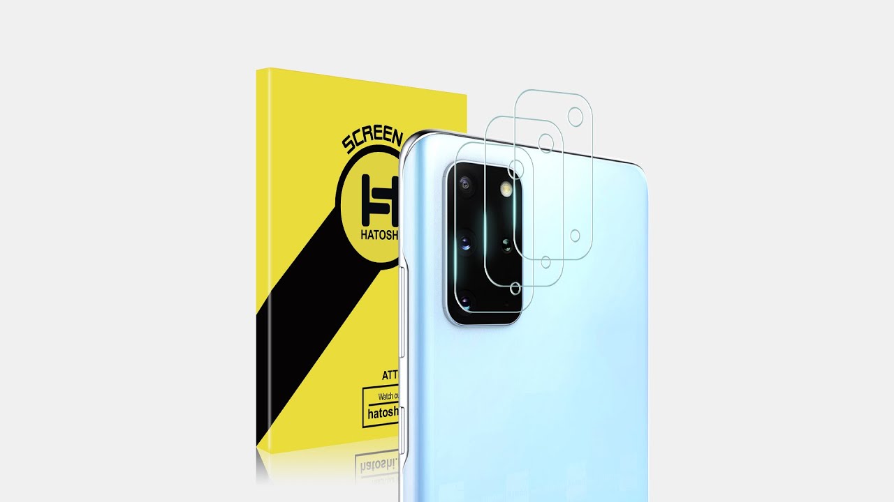 HATOSHI【Samsung S20 & S20 Plus】 Camera Lens Protector Installation ...