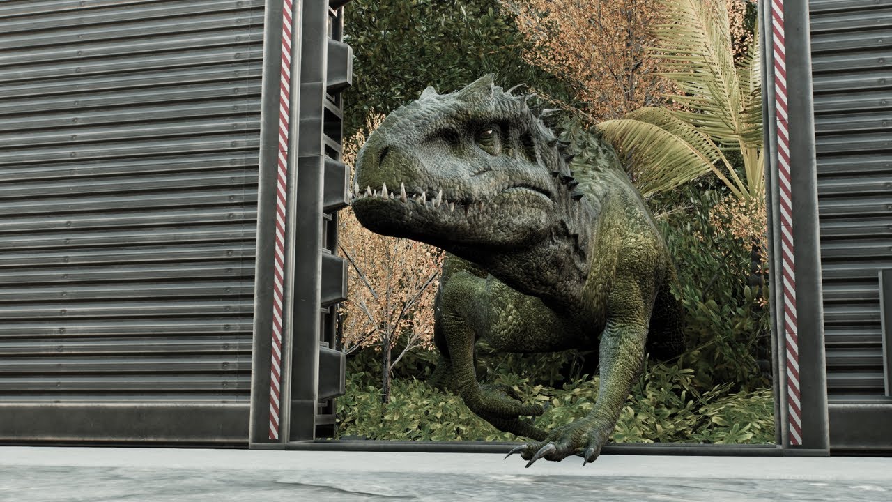 Release All large and medium carnivores dinosaurs into the Indominus ...