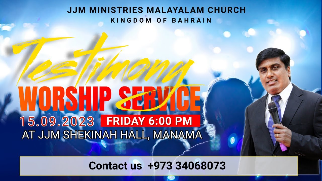 🔴Testimony & Worship Service | September 15 th Friday - YouTube