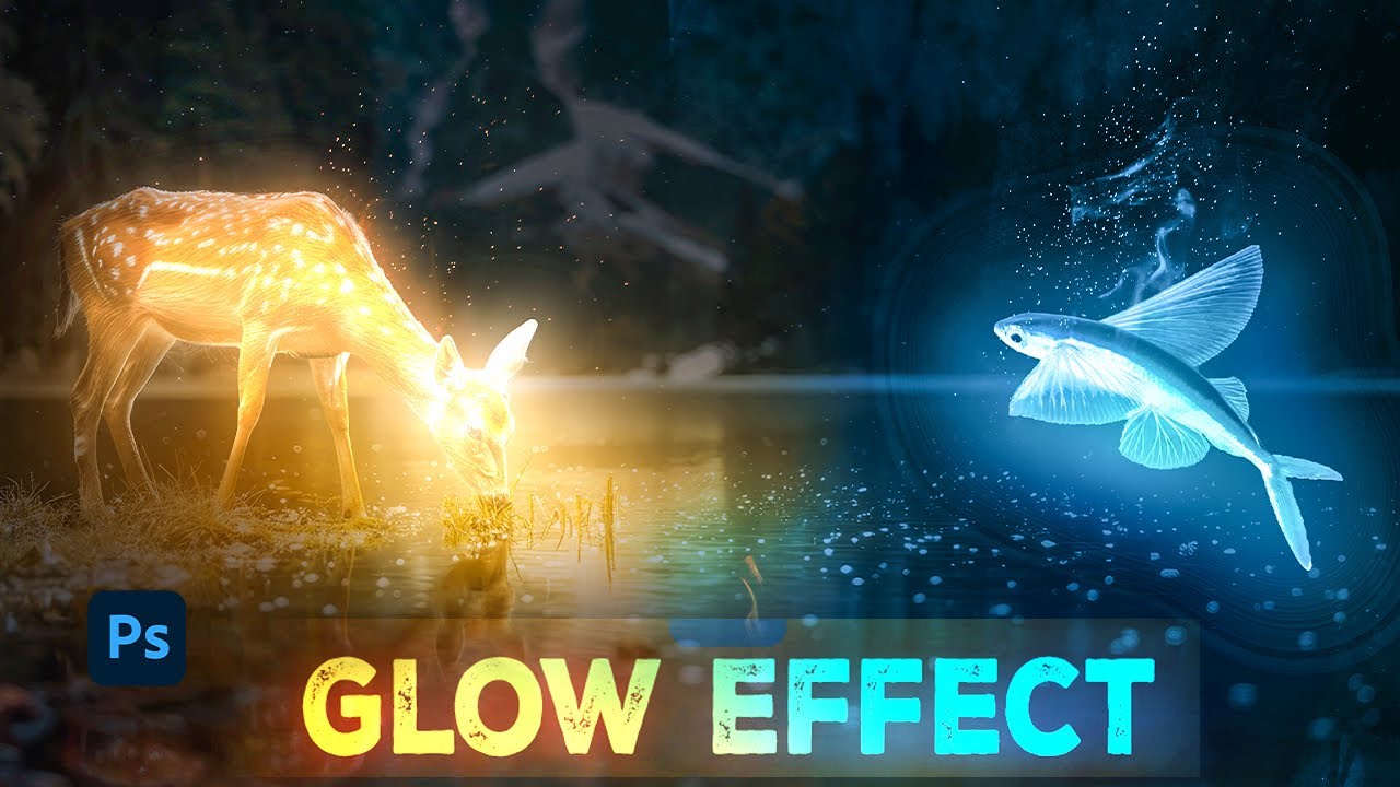 Glow Effect - Photoshop Tutorial | Glowing Effect - YouTube