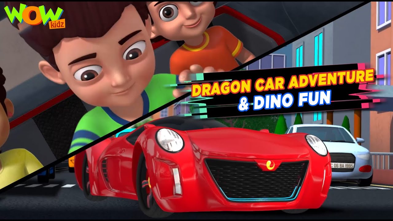 Kicko’s Adventure with Dragon Car, Dino Park, and Mountain Fun ...