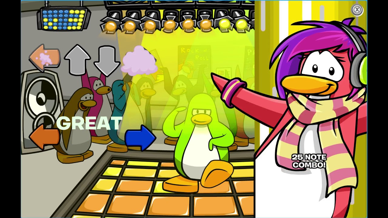 Club Penguin Rewritten - Multiplayer Dance Contest! - YouTube