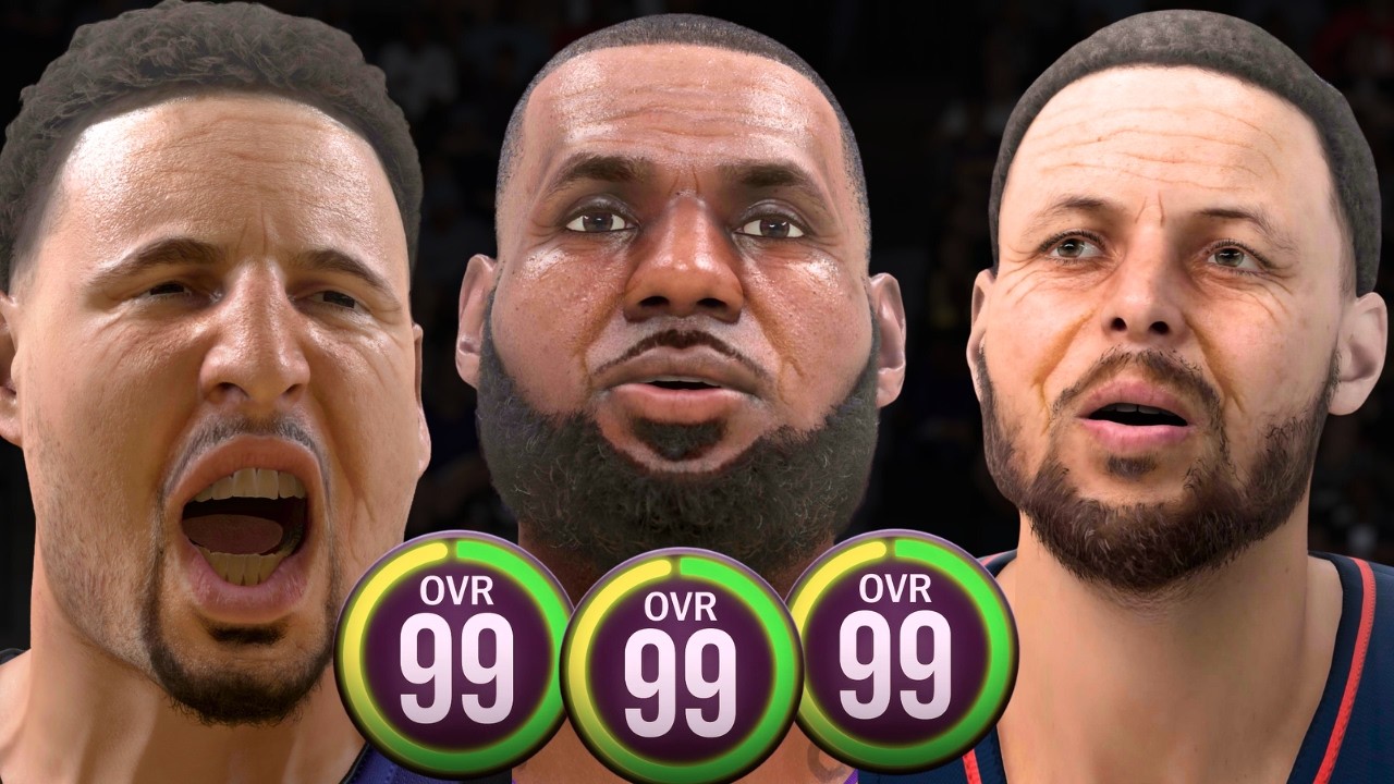 I Made Every NBA Team's Oldest Player 99 Overall - YouTube