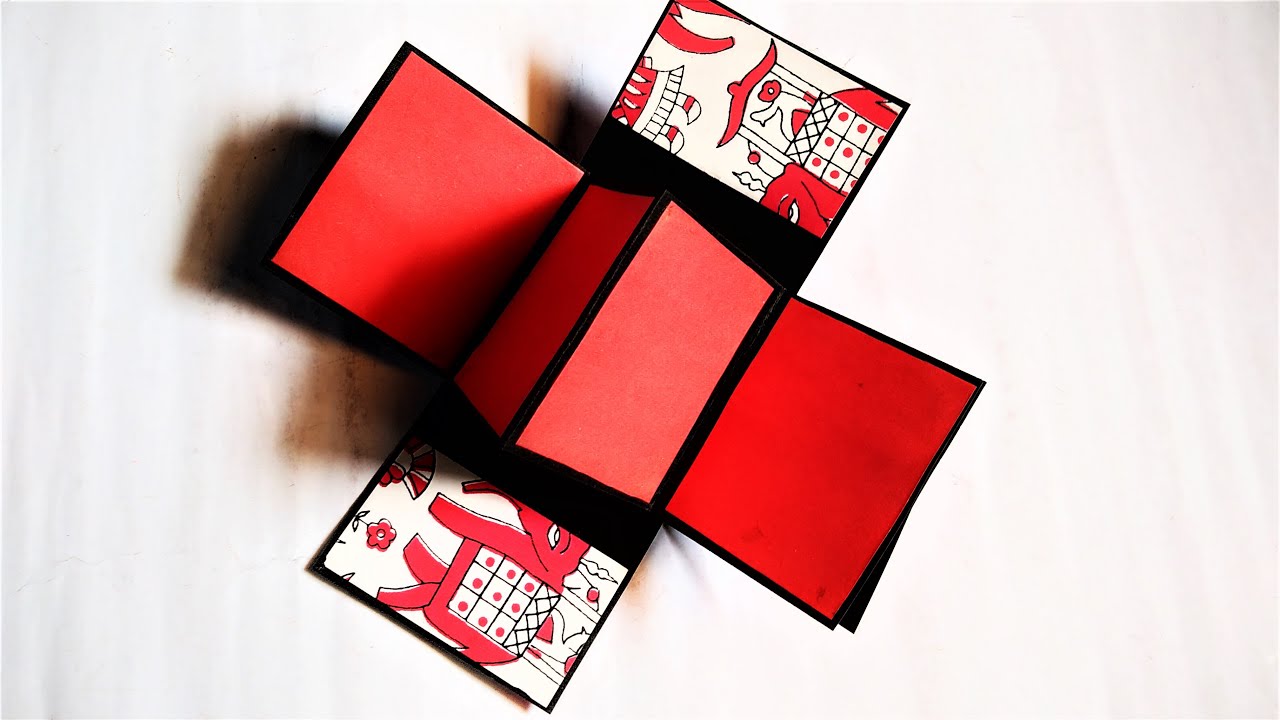 Twisted Pop Up Photo Folder | Complete DIY Tutorial | Best Way To Save ...