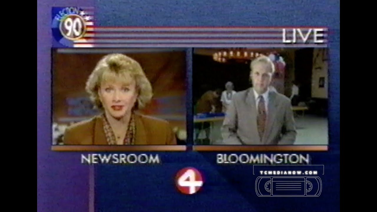 WCCO September 11, 1990, 6pm Primary Election Day - YouTube