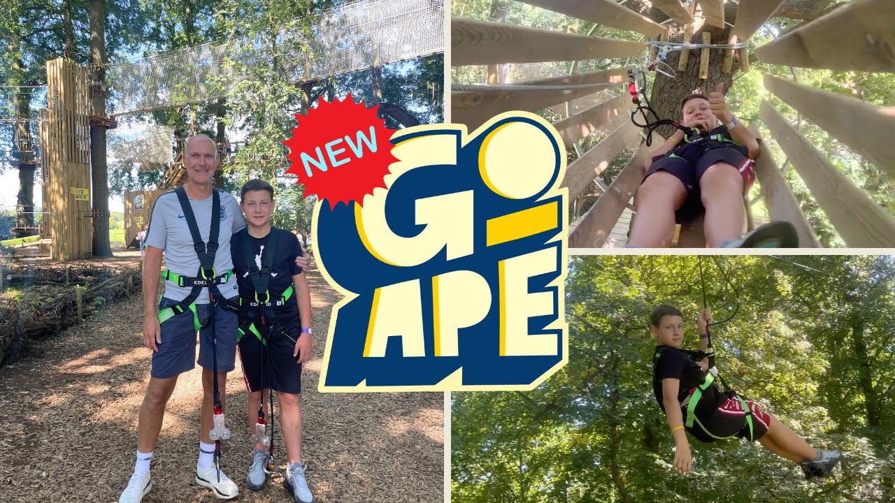 GO APE - Treetop Challenge BRAND NEW Chelmsford, Essex | High Ropes ...