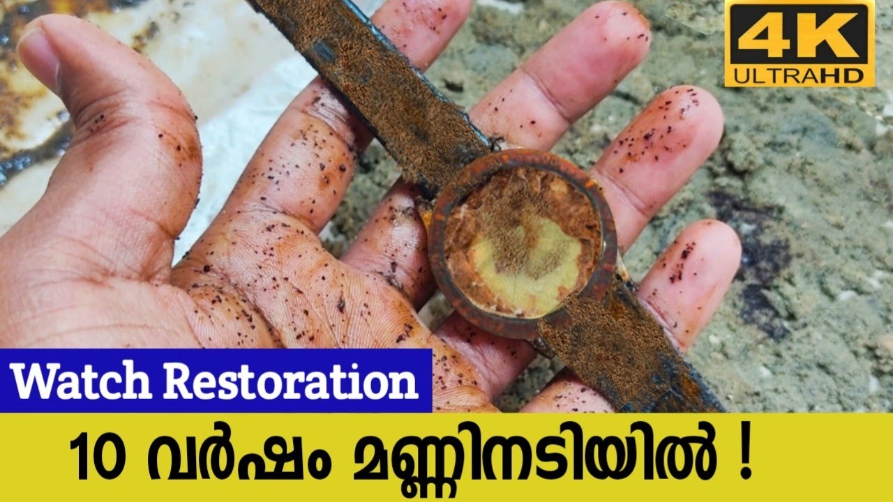 Rusty Watch Restoration|Restoration old Watch|Restoration Broken Watch ...