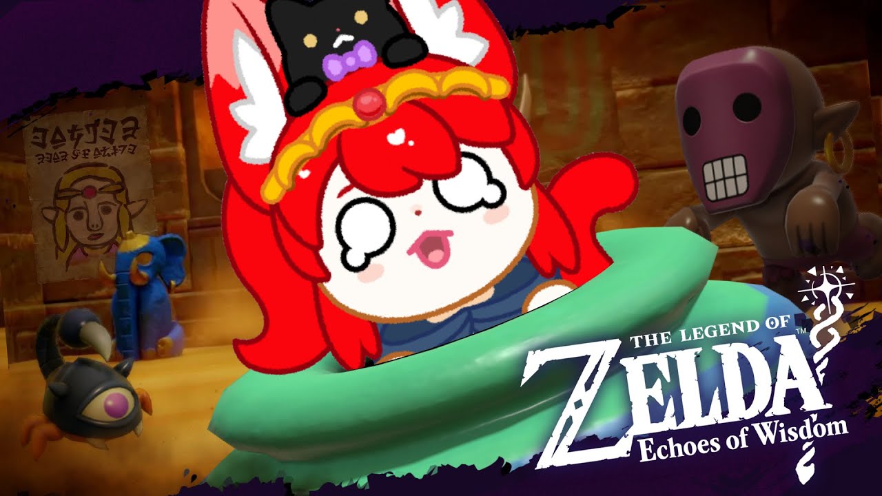 【Zelda Echoes of wisdom】 Monsters, traps & Mimposters... Oh nyo! - YouTube