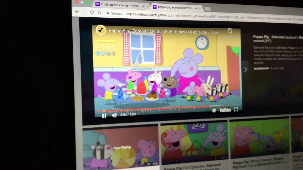 Biggie,Snitch,George,Richard,Edmond,Zuzu and Zaza all crying - YouTube