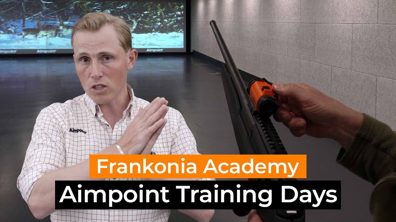Richtig schießen mit Rotpunkt - Aimpoint Training Days Frankonia Academy mit Lang und Kurzwaffen ...