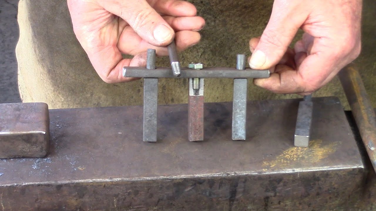 Blacksmithing - Getting Started: The Threaded Tenon. CBA Level I. - YouTube