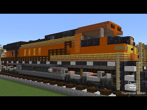 Minecraft BNSF AC44CW Locomotive Tutorial - YouTube