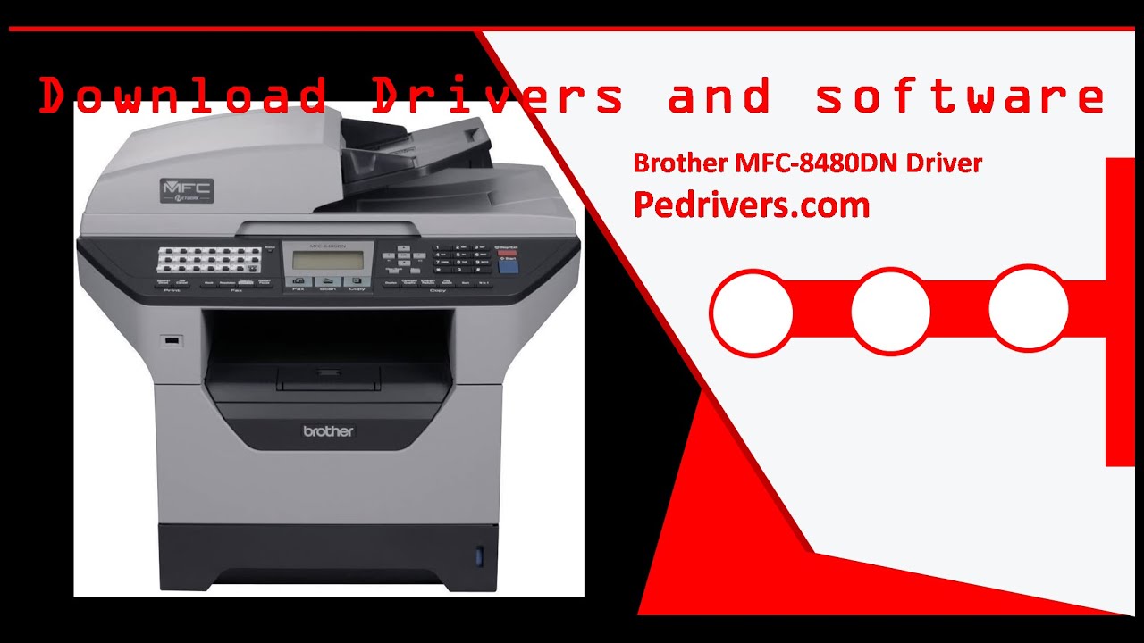 Brother MFC-8480DN Drivers and Software Download – Pedrivers - YouTube