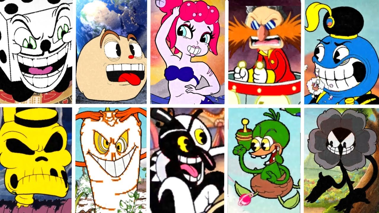 Cuphead - Top 10 Modded Bosses & Playable Characters Showcase - YouTube