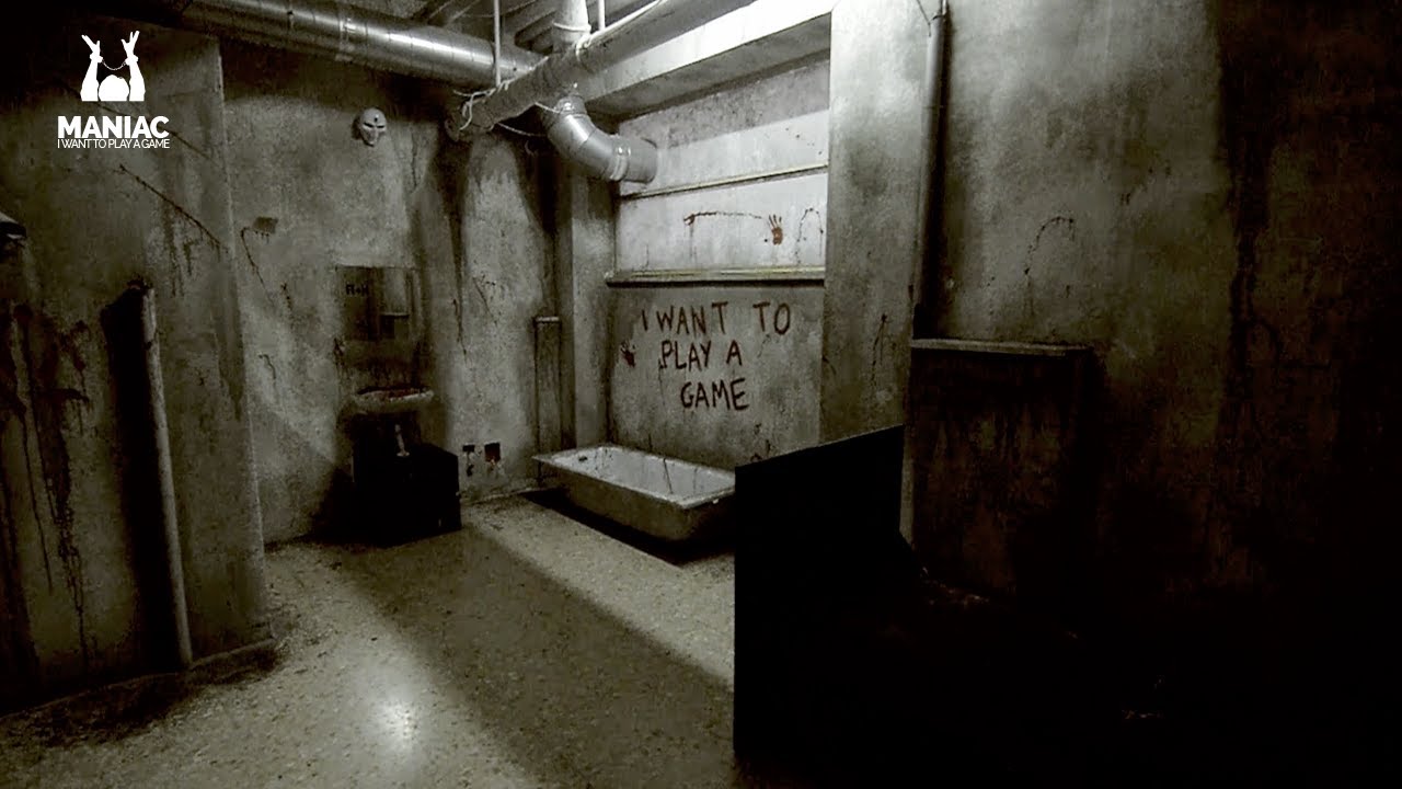 Maniac: I want to play a game | GAME OVER Escape Rooms - YouTube