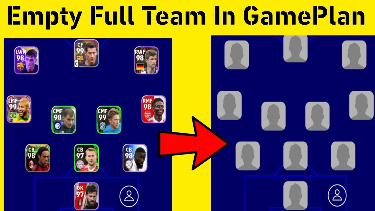 How To Empty Full Team In Gameplan List Efootball 2023 Mobile YouTube how-to-empty-full-team-in-gameplan-list-efootball-2023-mobile-youtube