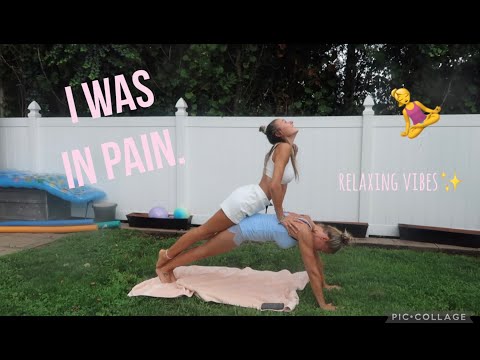 YOGA CHALLENGE W/ MY MOM +vlog! / Danielle Santillo💕