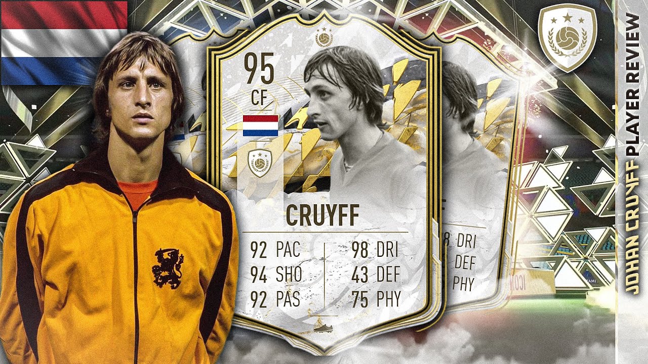 95 ICON MOMENTS CRUYFF PLAYER REVIEW! HE HAS THE SKILLS TO PAY THE ...