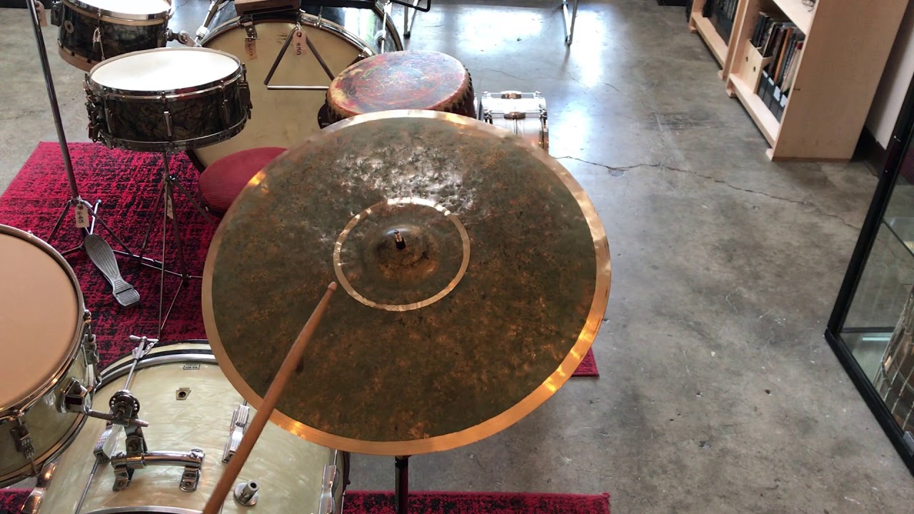 Byrne Cymbals 22" Patina Ride (2232 grams) - YouTube