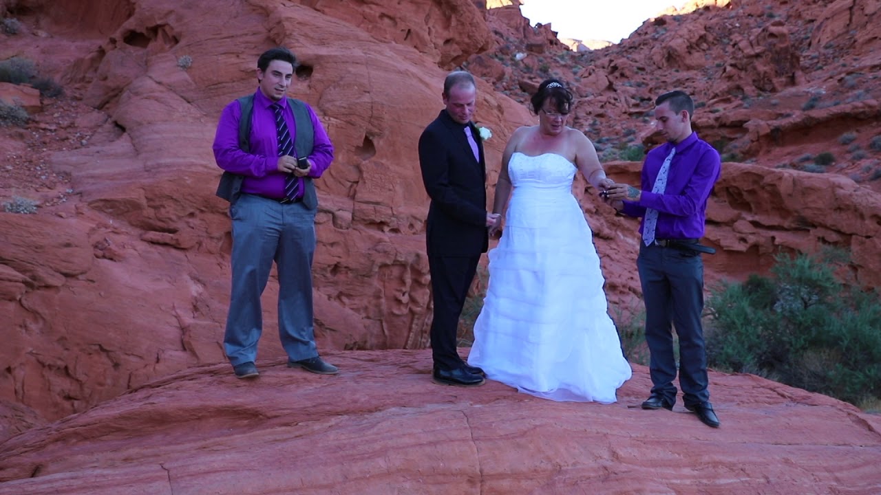 Valley of Fire Destination Wedding - YouTube