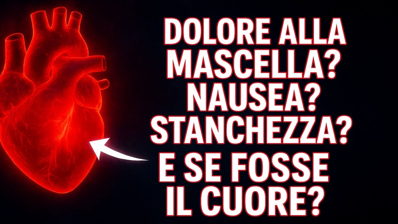 Nausea, dolore alla mascella, stanchezza... E il cuore? Cosa centra ...