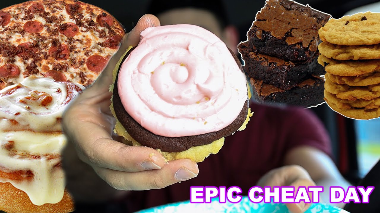 Eating WHATEVER I WANTED for 24 hours! (+14,000 CALORIE CHEAT DAY ...