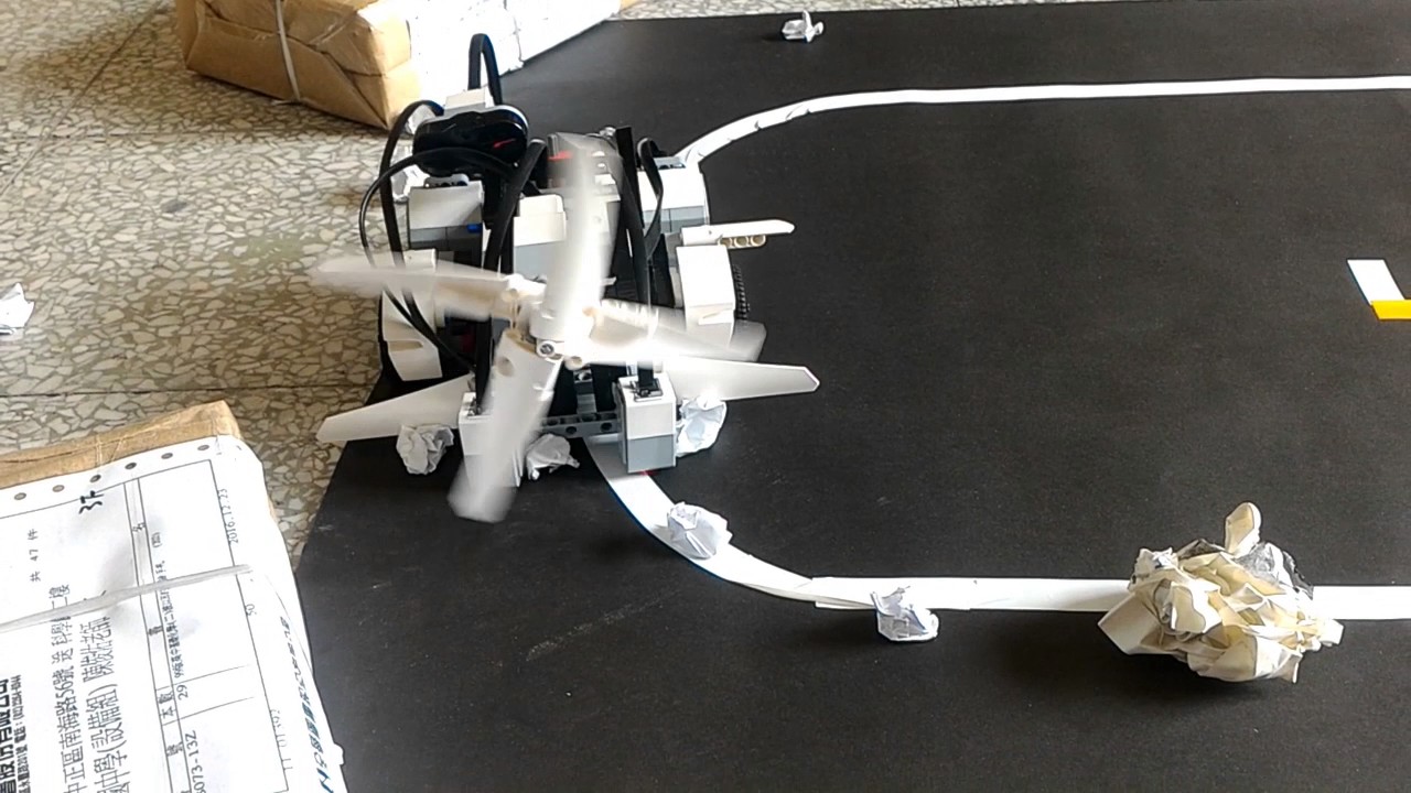 LEGO Mindstorms EV3 Barrier Eliminate Machine - YouTube