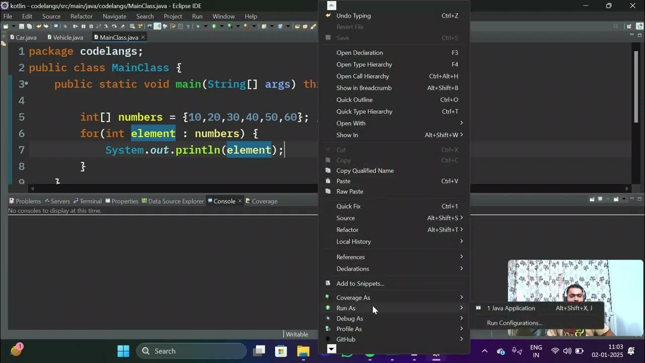 #Java | For Each Loop Part 2 - YouTube