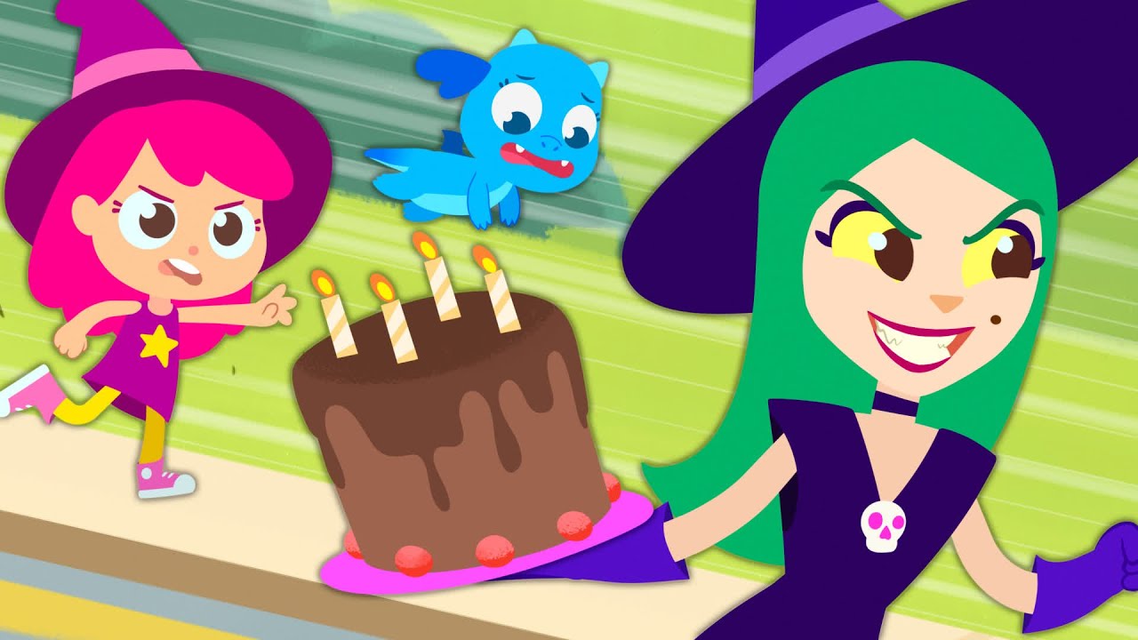 Oh, no! The evil witch stole the BIRTHDAY CAKE! - Witches Stories for ...