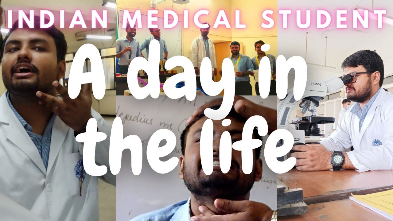 MED STUDENT VLOG: Day in the life of a MBBS student - YouTube
