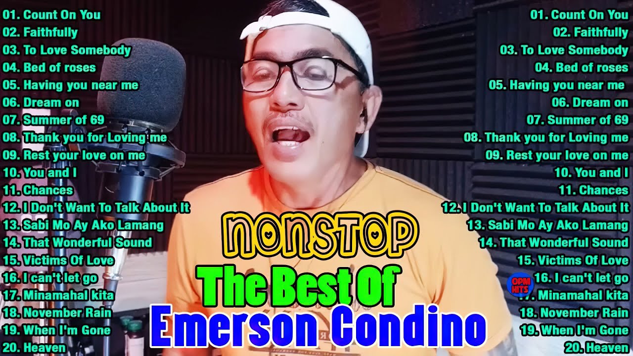 THE BEST OF EMERSON CONDINO ANG GAGANDA NG MGA SONGS 💌 EMERSON CONDINO ...