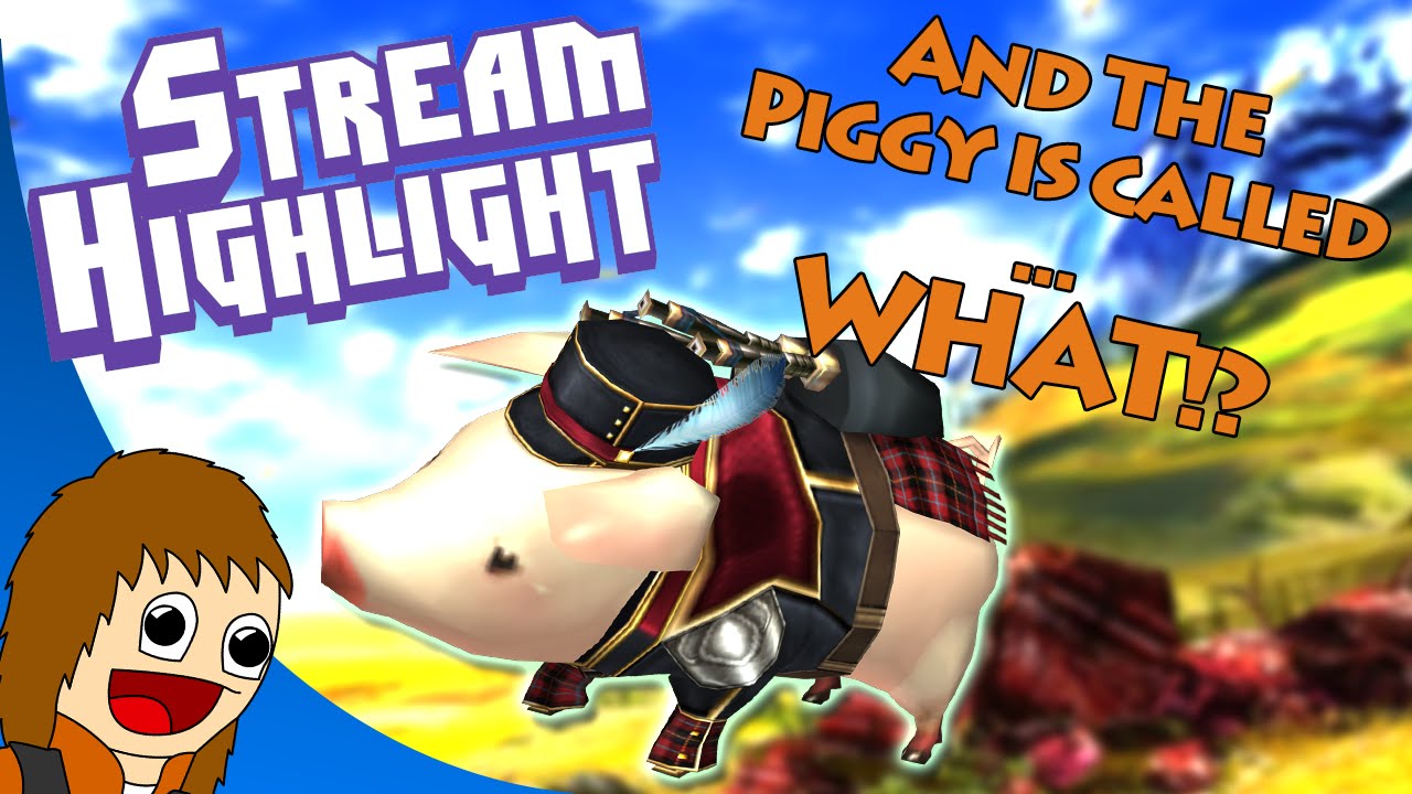 And The Piggy Is Called... WHAT?! (Stream Highlight) - YouTube