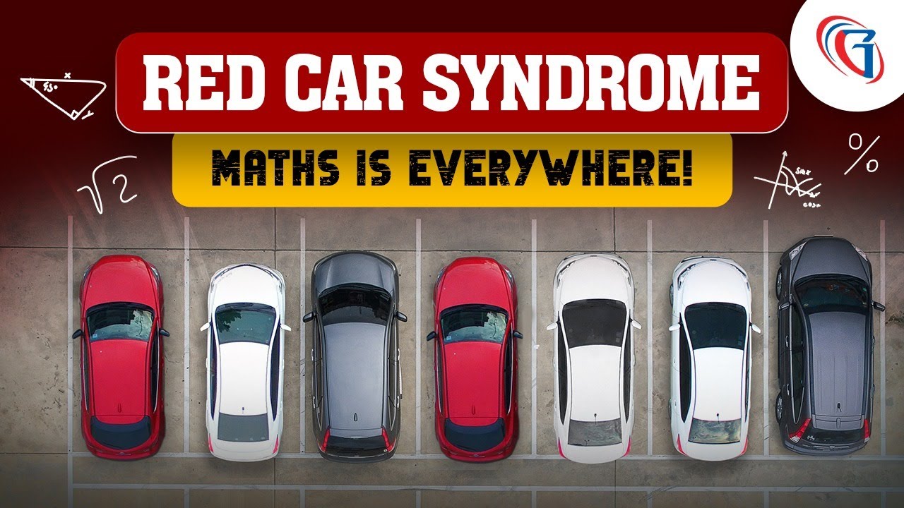 Maths is everywhere!! Red car syndrome !! - YouTube